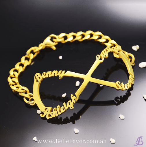 Infinity Name Bracelet – BELLE FEVER