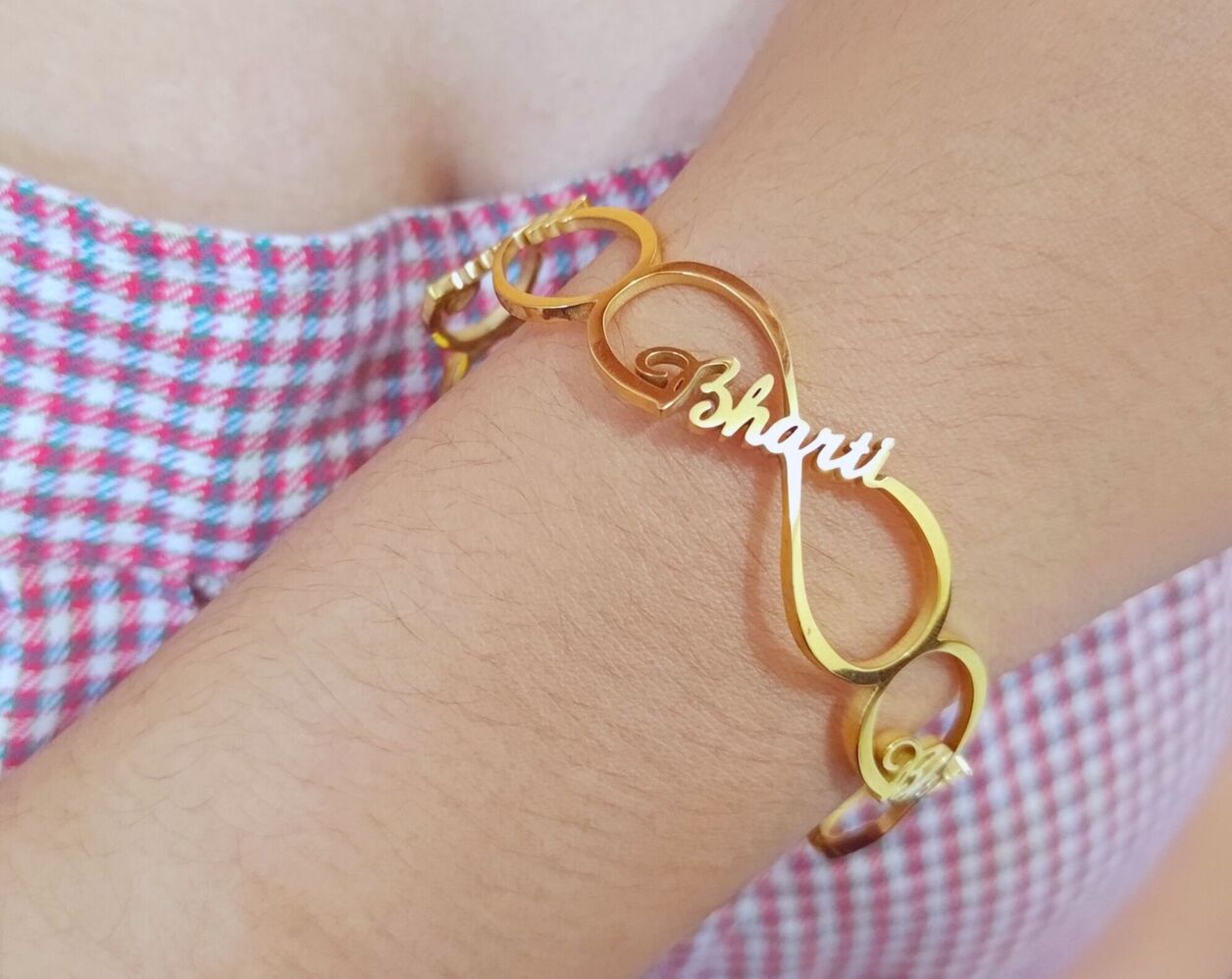 💕 Personalised gift idea 💕: Endless Infinity Bangle 💍 – BELLE FEVER