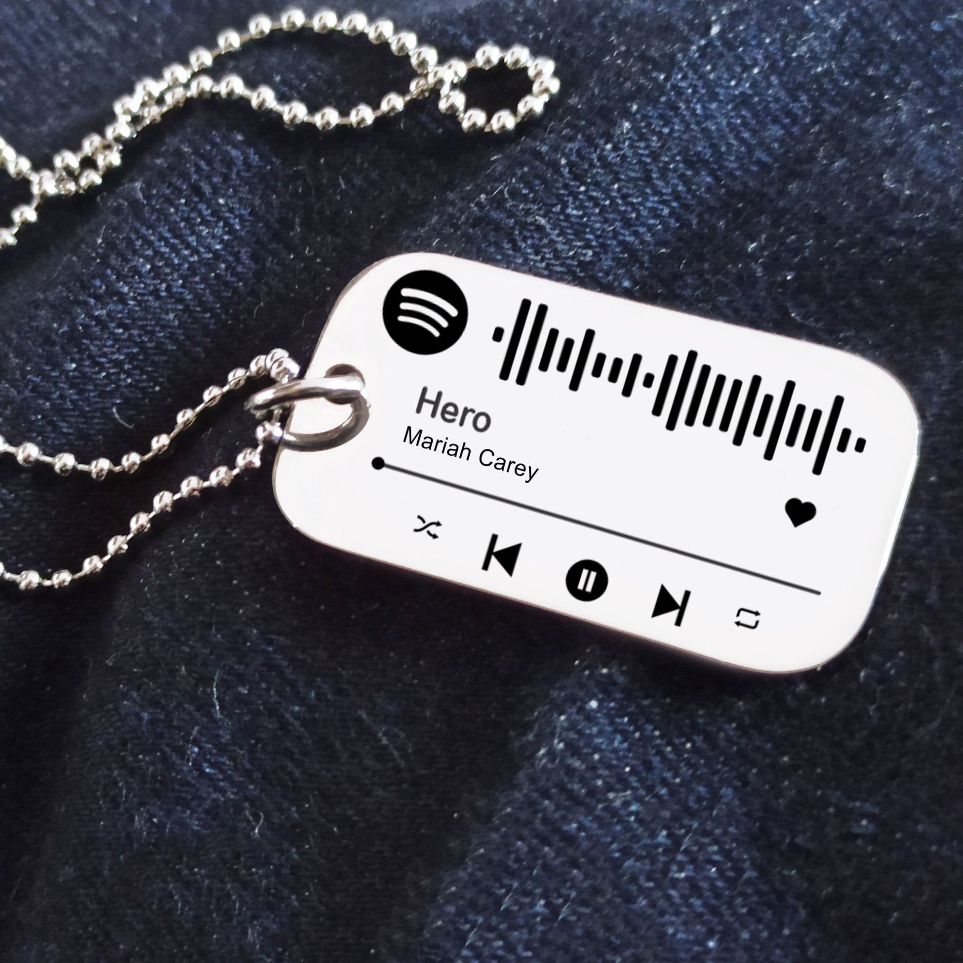 Personalised Spotify Music Tag Keyring - BUY ONE GET ONE FREE – BELLE FEVER