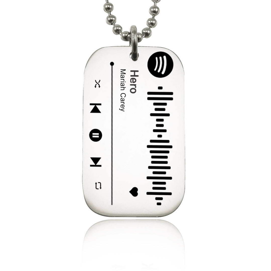 Personalised Spotify Music Tag Keyring - BUY ONE GET ONE FREE – BELLE FEVER