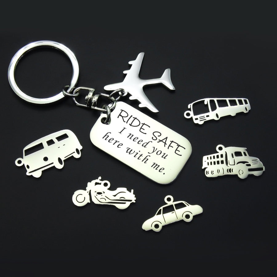 Personalised Travelling Keyring by Belle Fever | Customisable Gifts ...